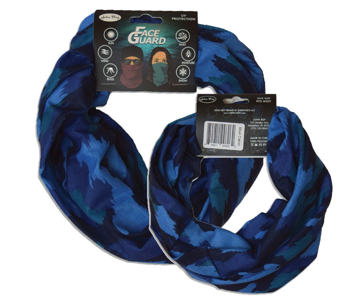 168 Face Guards Display